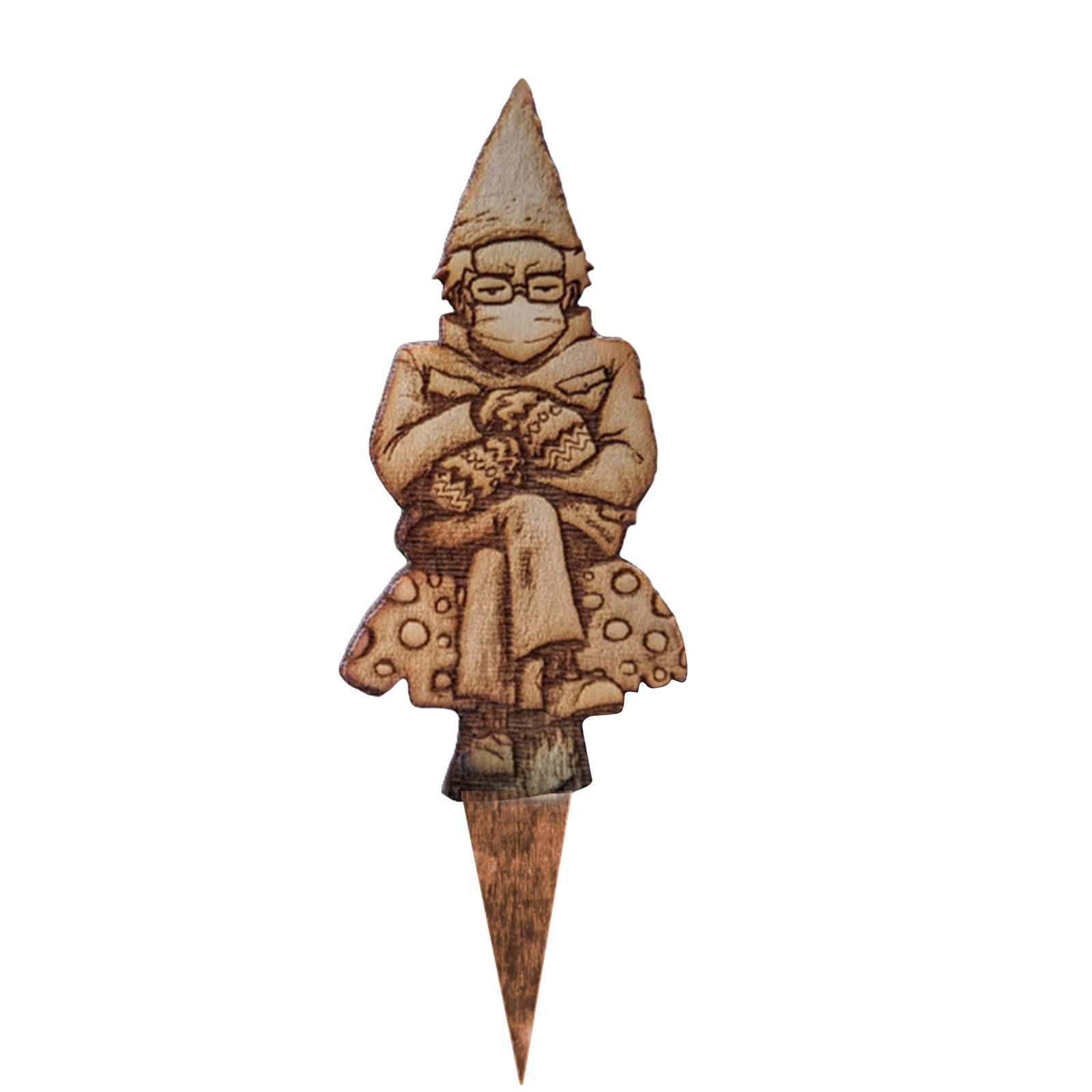 Gnomes Decorations For Yard Gnomes Handcrafted Wooden Garden Gnome ...