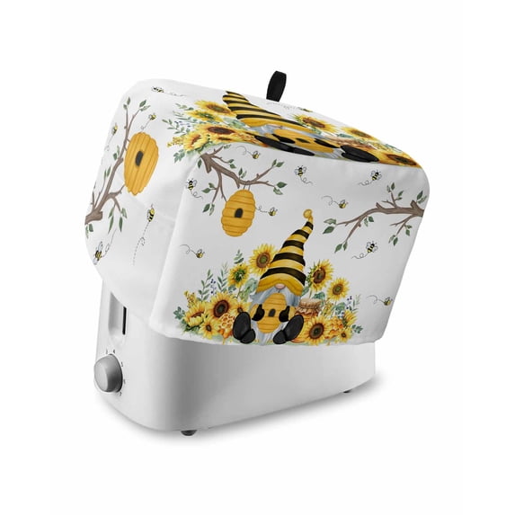 Gnomes Sunflower Toaster Cover 4 Slice, Large Kitchen Appliance Covers ...