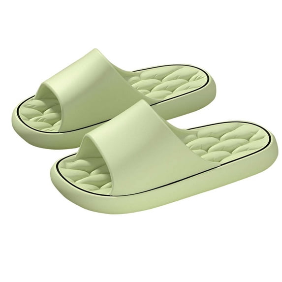 Gnshining Shower Shoes For Women and Men Thick Sole House Slippers ...