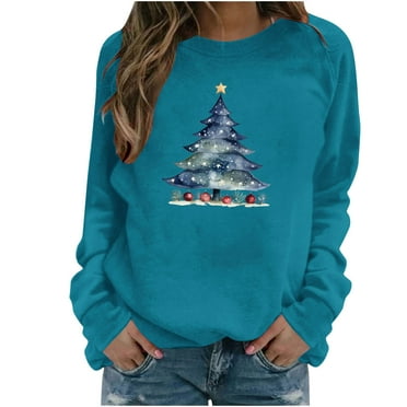 Awkward Styles Let's Get Lit Off Shoulder Sweatshirt Plus Size for Women Lit Ugly Christmas ...