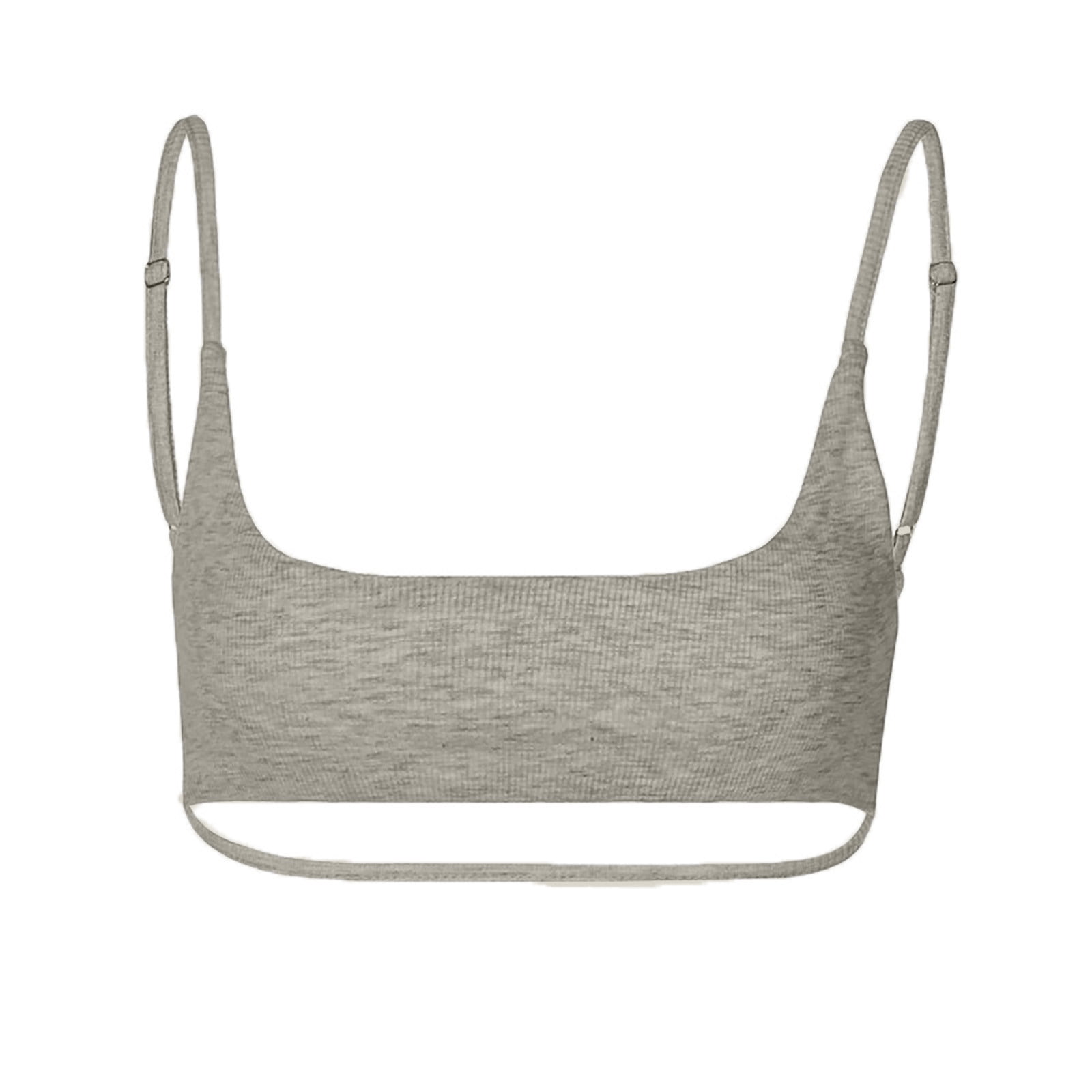 Gnurob Womens Seamless Low Back Bra Wireless Padded Bralette No ...