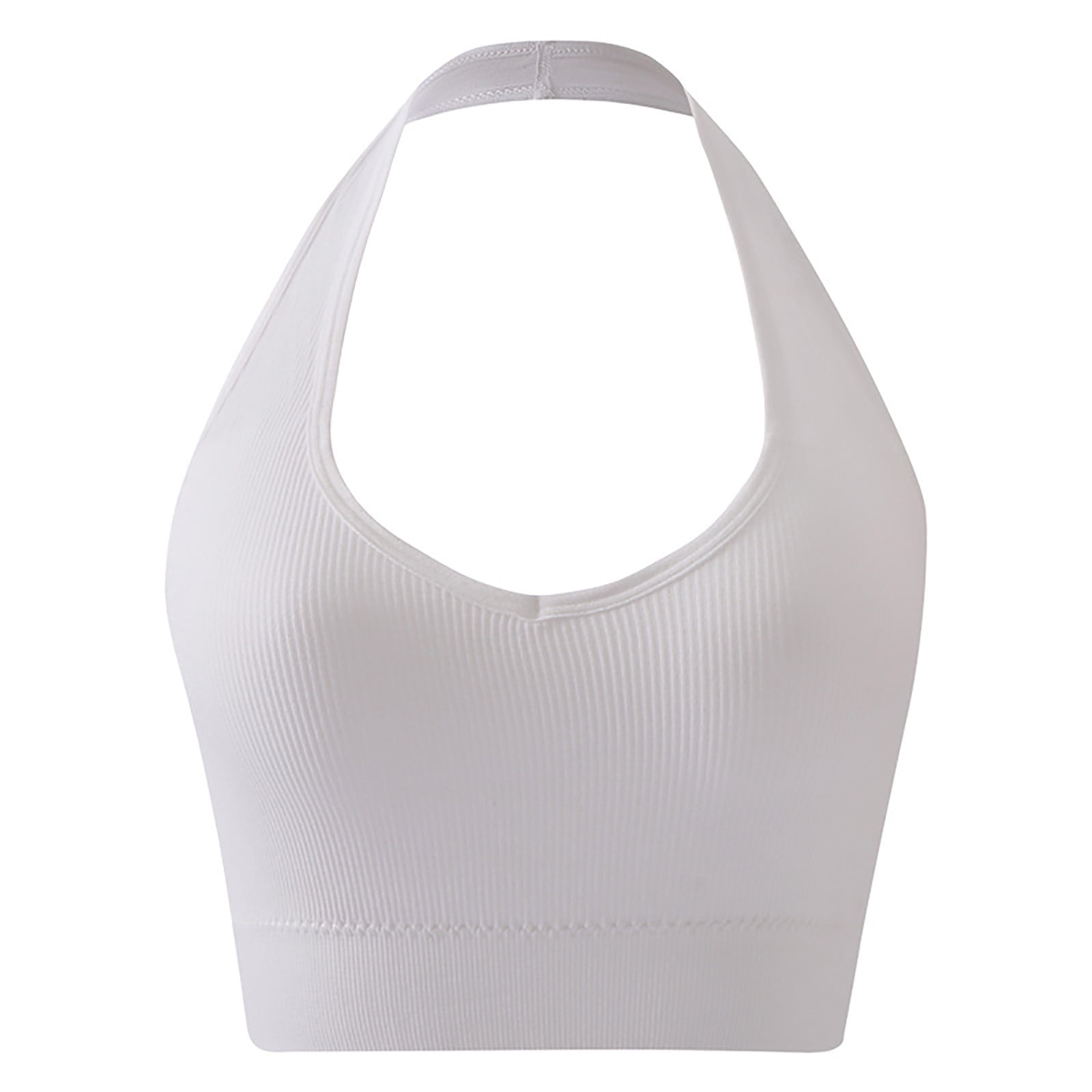 Gnurob on Sale Womens Butterluxe Halter Longline Sports Bra - No ...
