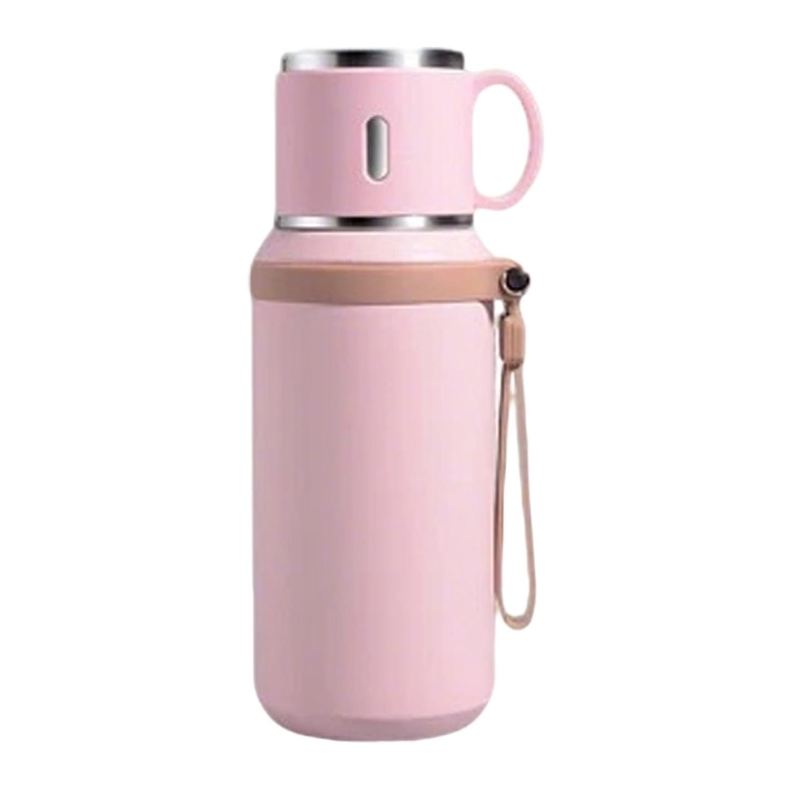 Gnwei 2 In 1 Vacuum Flask, Portable Coffee Cup with Lid, Double ...
