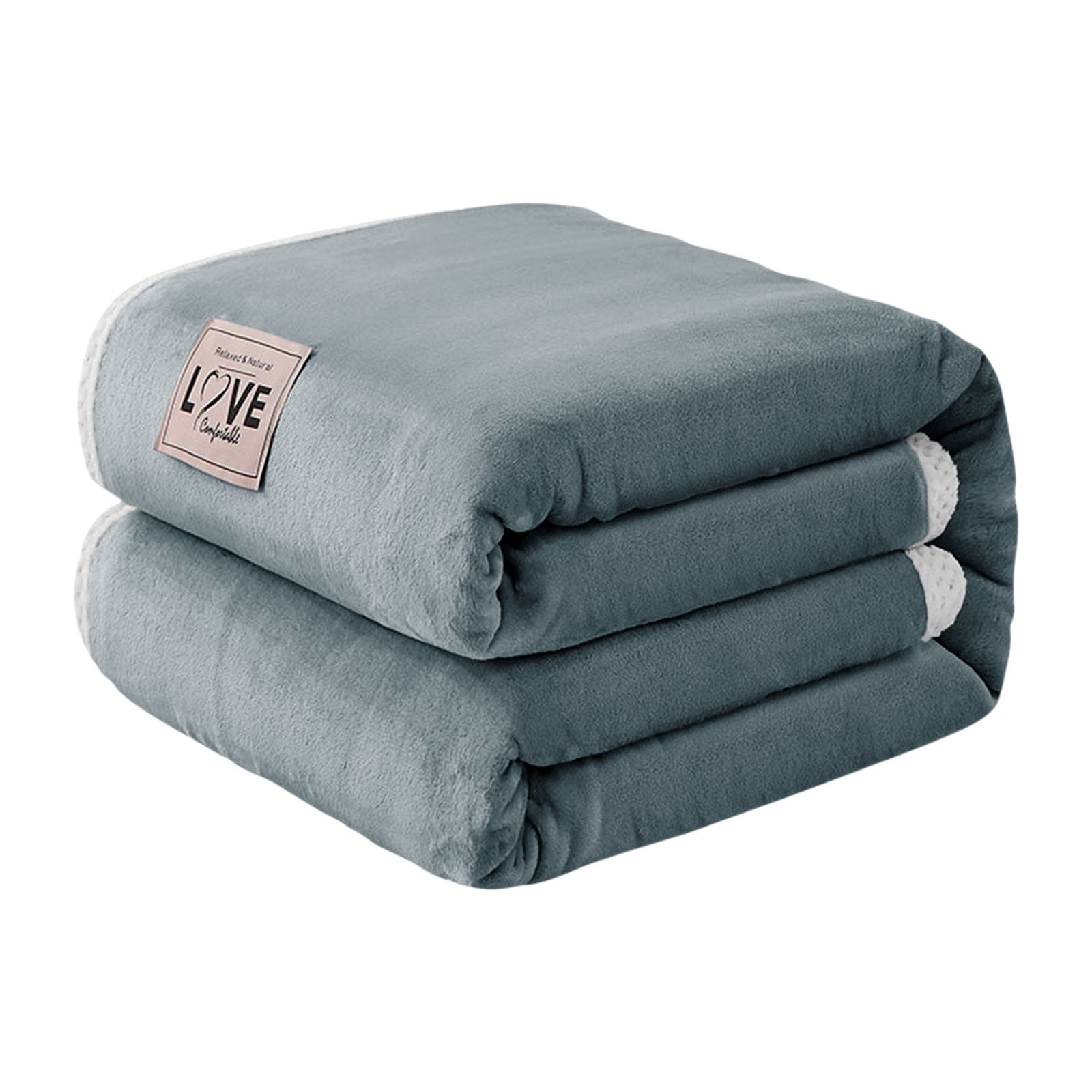 Gnwei Fleece Blanket - Full/Queen - Extra Warm and Heavy Thick Blankets ...