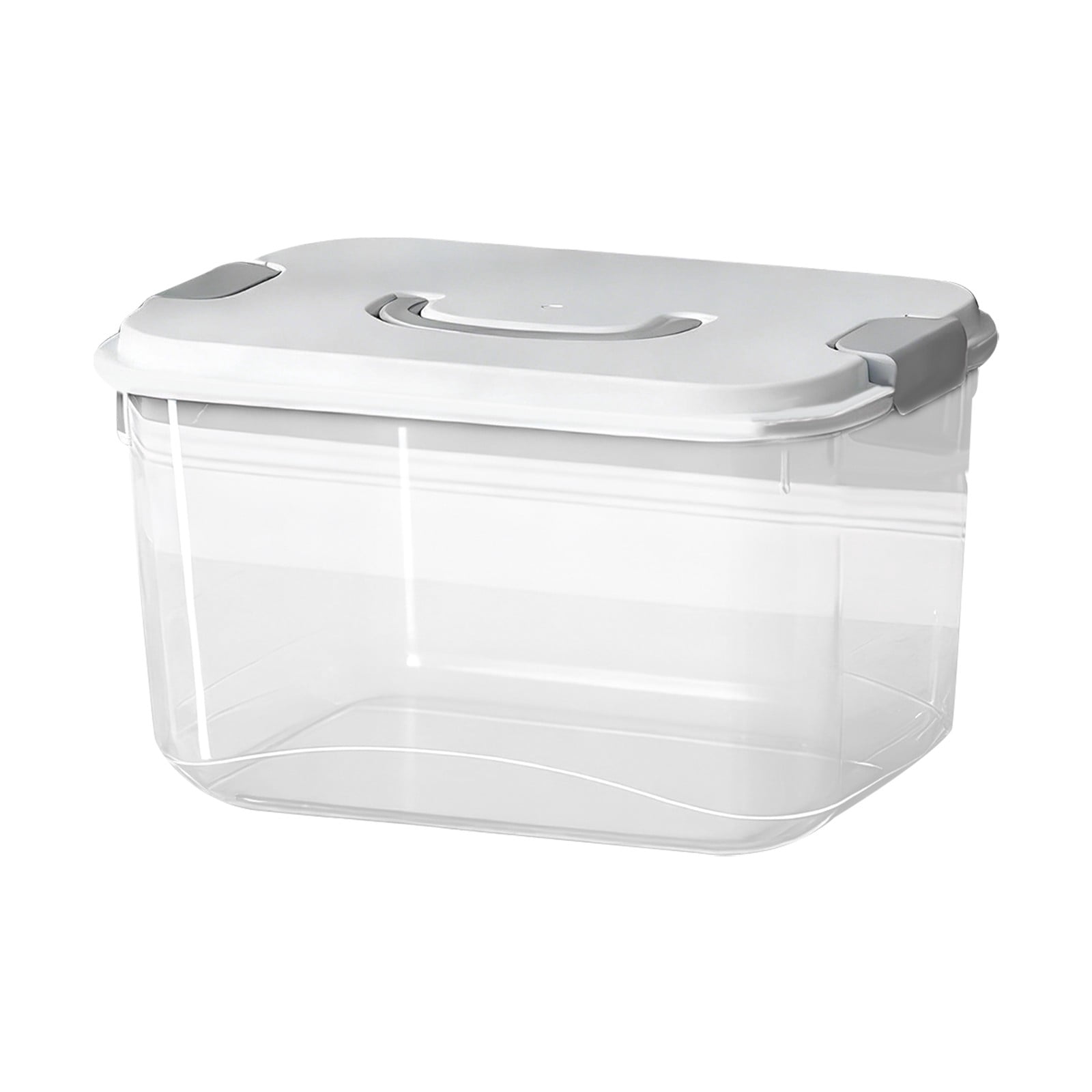 Gnwei Plastic Storage Containers with Lids - Clear Storage Bins with ...