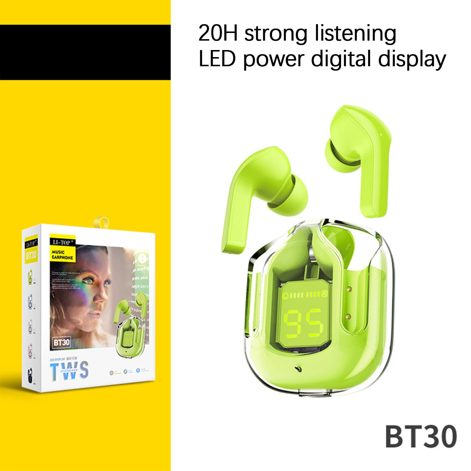 Go Air Sport+ Wireless Workout Earbuds Featuring C3 Clear Calling ...