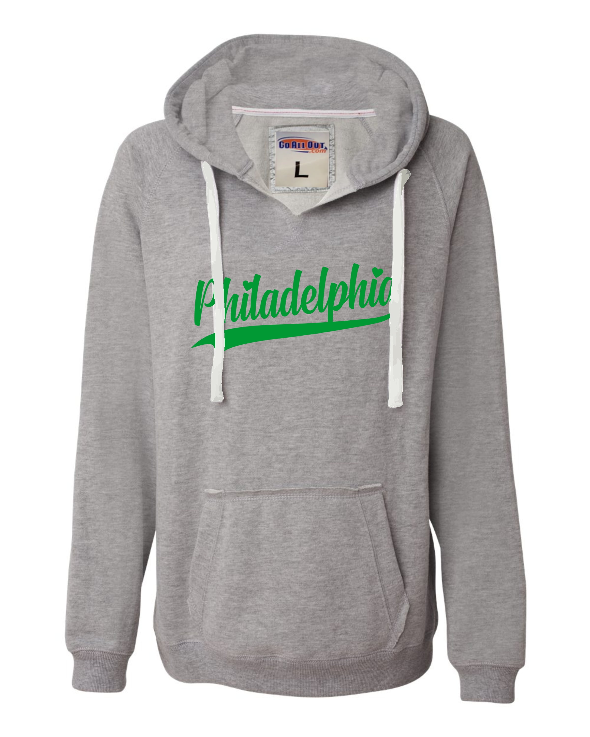Go All Out City Of Philadelphia Pennsylvania Fashion Script Deluxe Soft ...