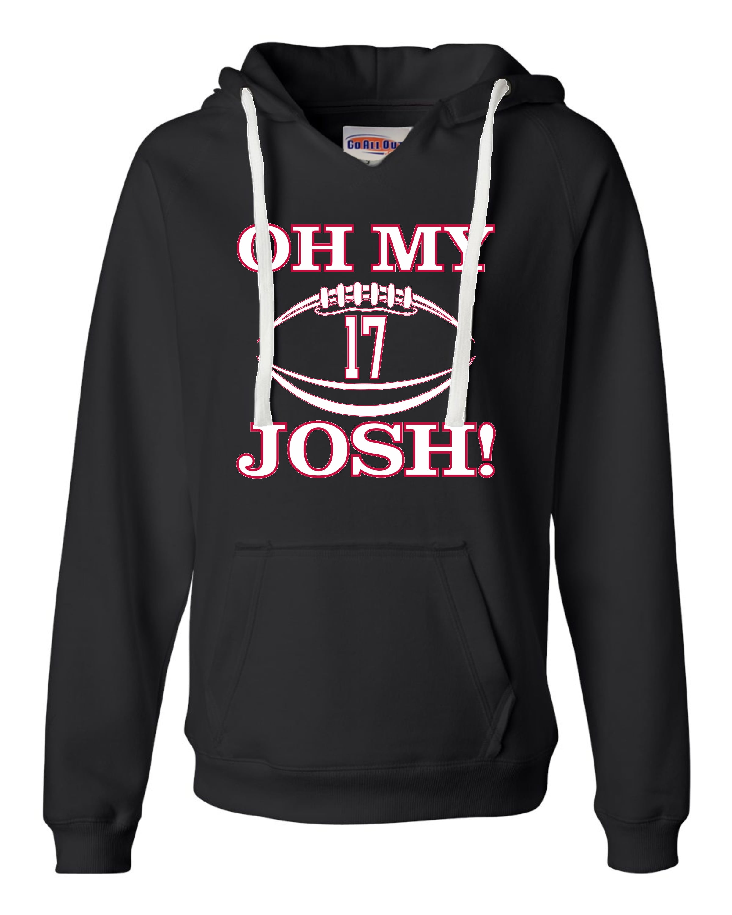 Go All Out Oh My Josh Deluxe Soft Hoodie Women - Walmart.com