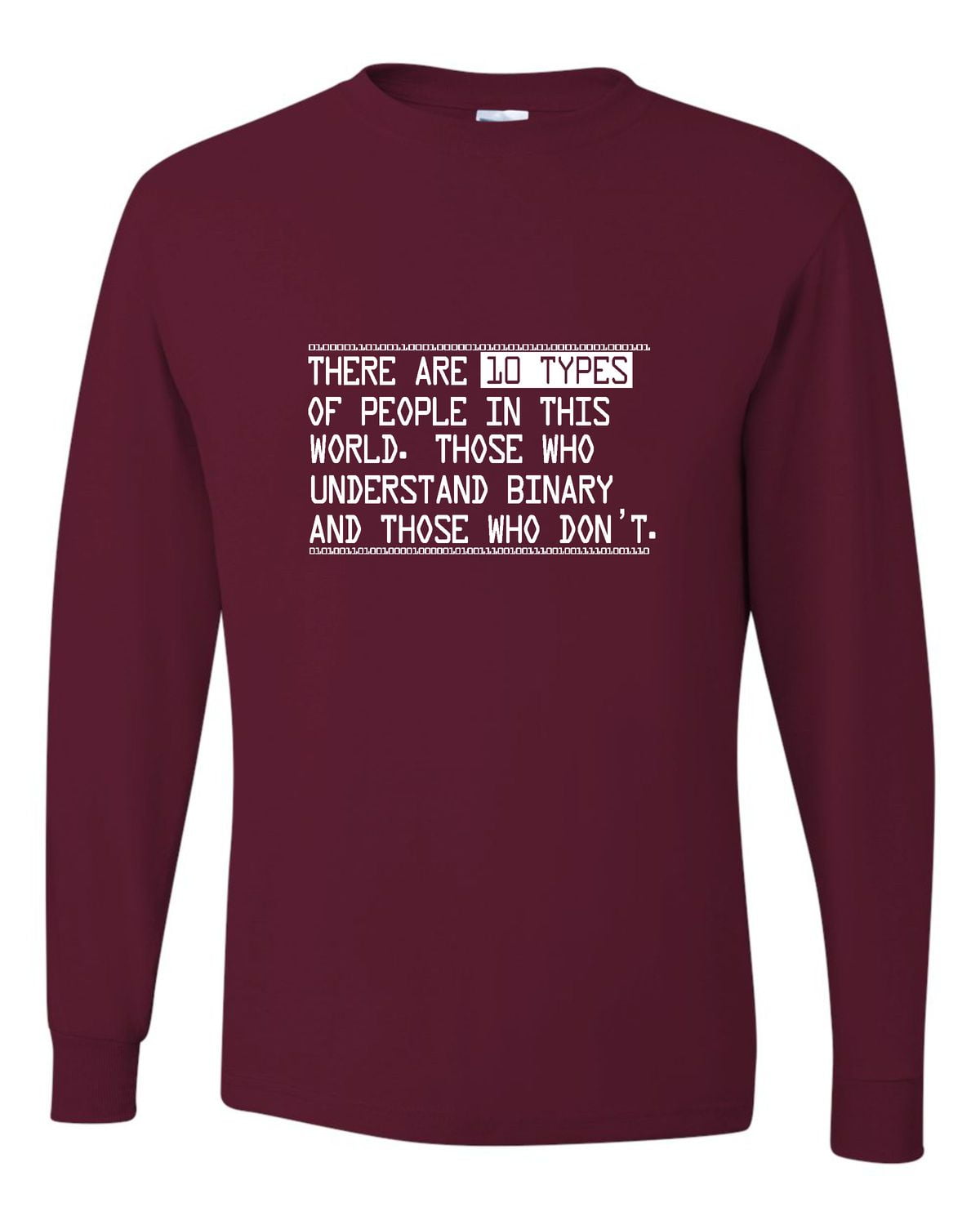 Go All Out There Are 10 Types Of People In This World Binary Fun Long ...