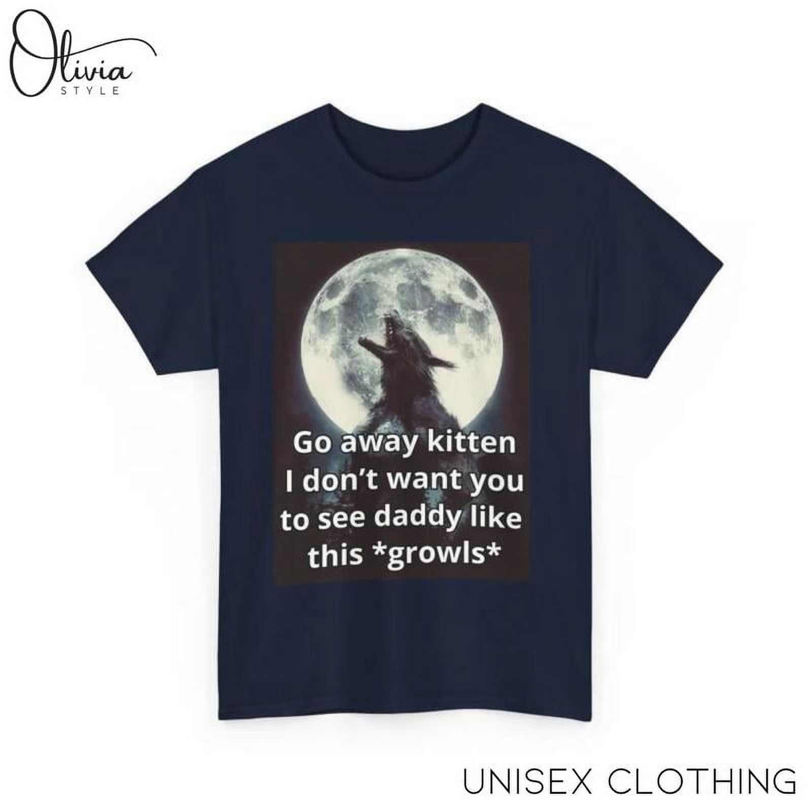 Go Away Kitten Alpha Werewolf Ironic Sarcastic T Weirdcore Irony Oddly ...