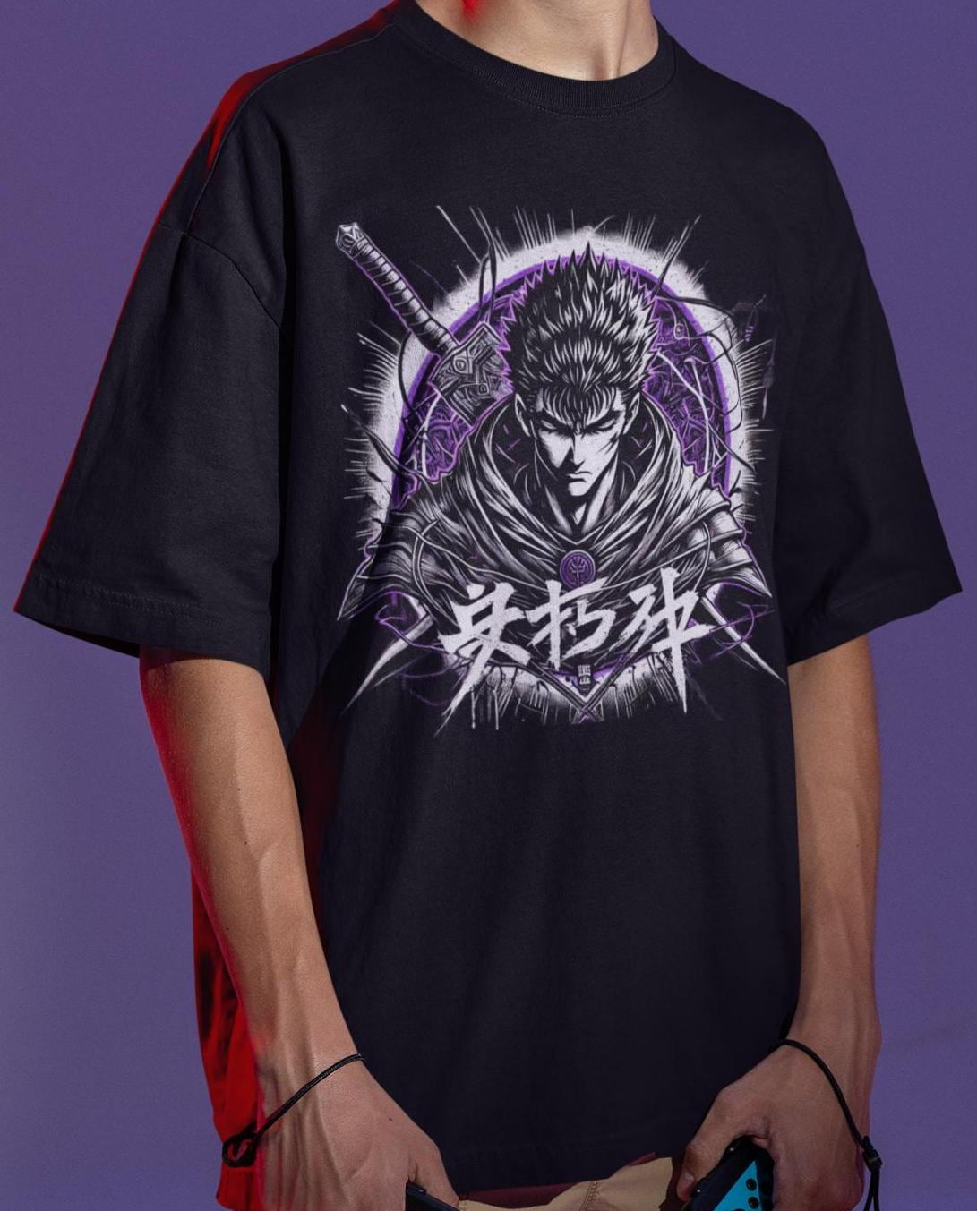 Go Berserk Anime Graphic Tee - Grunge 90s Japanese Manga Shirt with ...