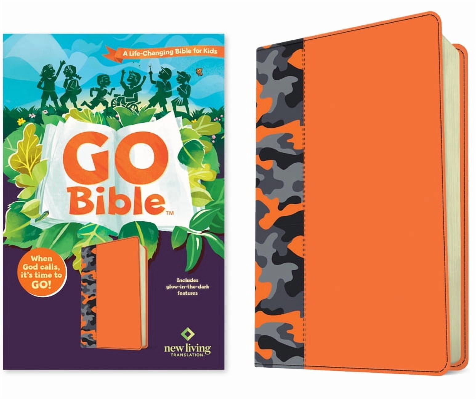 Go Bible NLT Go Bible for Kids (with Glow-In-The-Dark Features ...