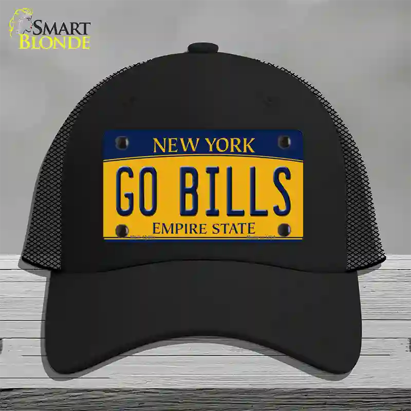 Go Bills Novelty License Plate Hat Tag Mesh Black - Walmart.com