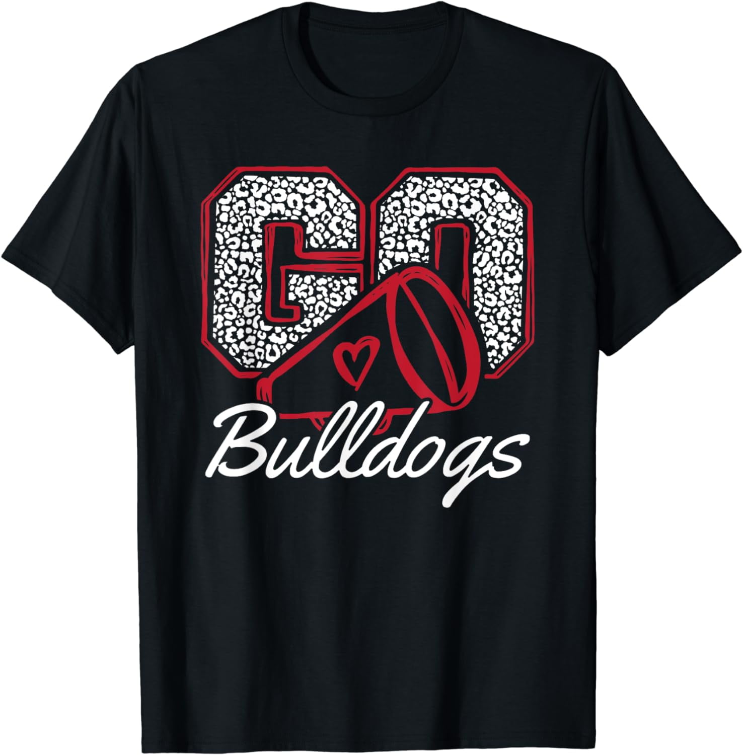 Go Cheer Bulldogs Sports Name Gifts Men Women Boy Girl T-Shirt ...