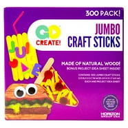 Large Bulk Jumbo Craft Sticks- Eco-friendly FSC Certified Birchwood ...