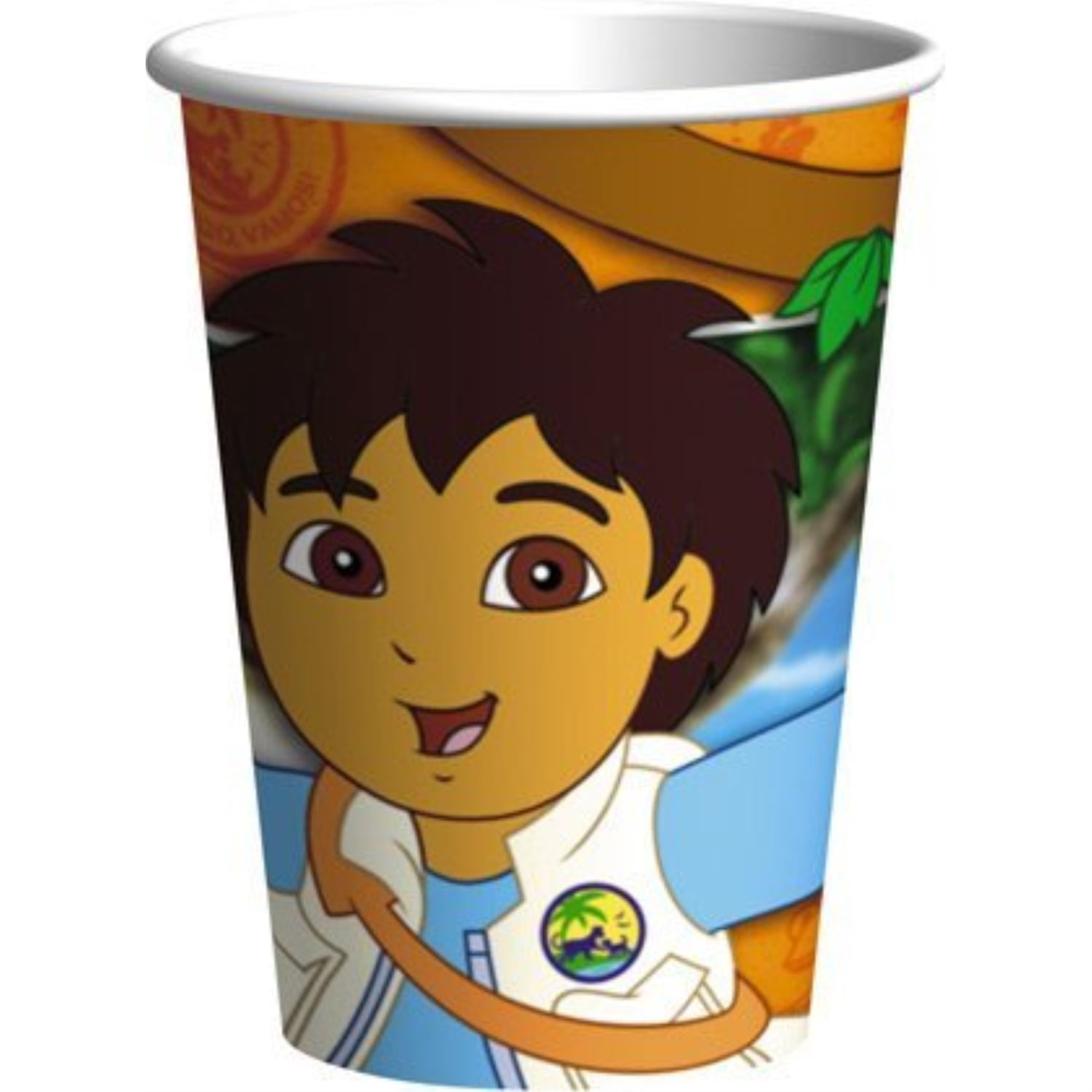 Go Diego Go! 9oz Paper Cups (8ct) - Walmart.com