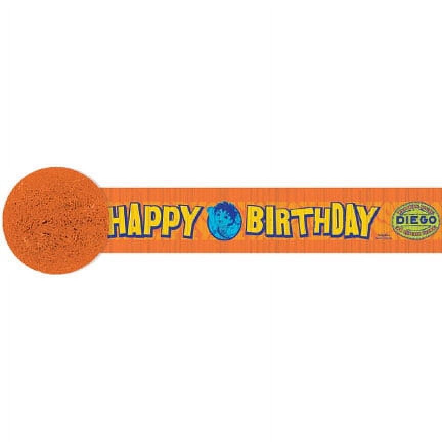 Go Diego Go! Crepe Paper Streamer, 1ct, Paper, Birthday, TV & Film ...