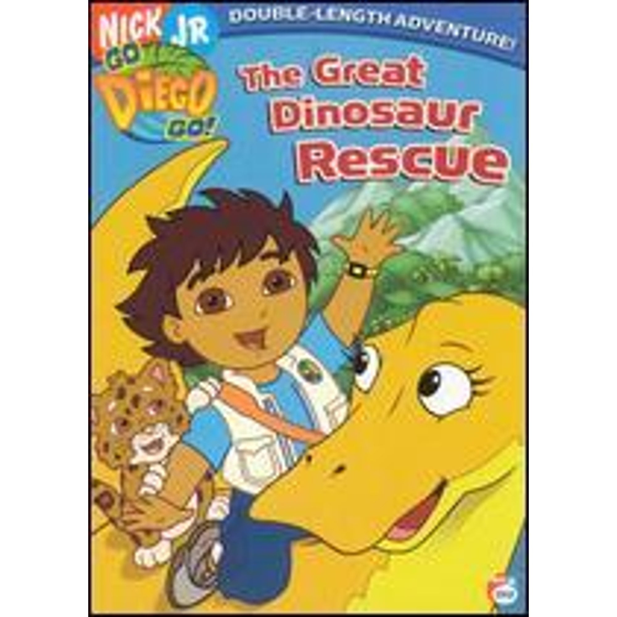 Pre-Owned Go Diego Go!: Great Dinosaur Rescue (DVD 0097368809826 ...