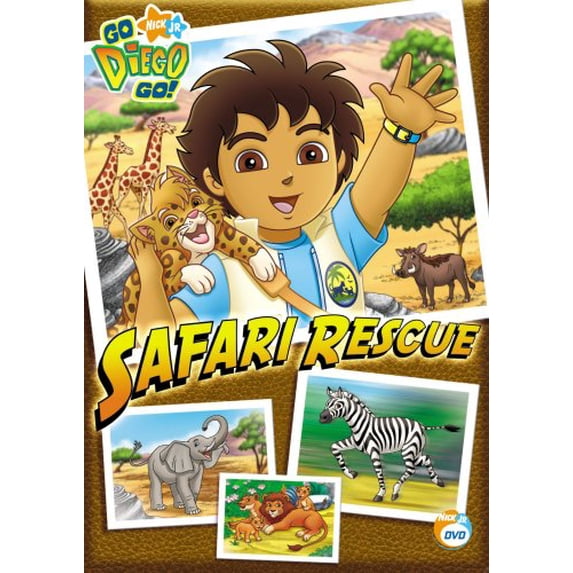 Go Diego Go! - Safari Rescue (DVD) NEW - Walmart.com