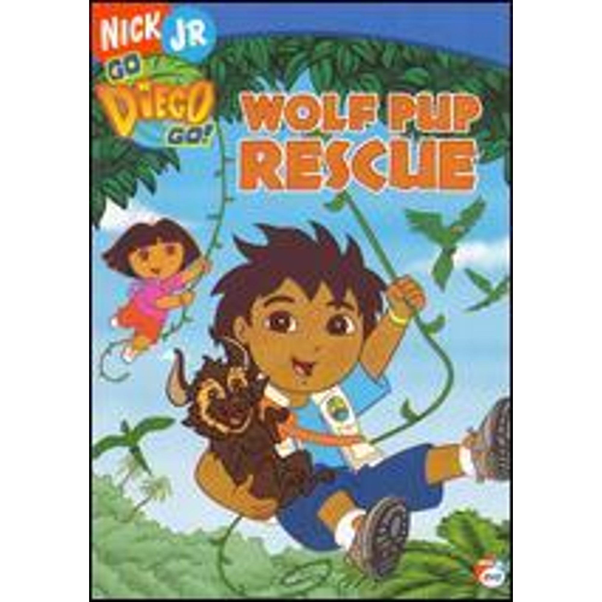 Pre-Owned Go Diego Go!: Wolf Pup Rescue (DVD 0097368040847) - Walmart.com