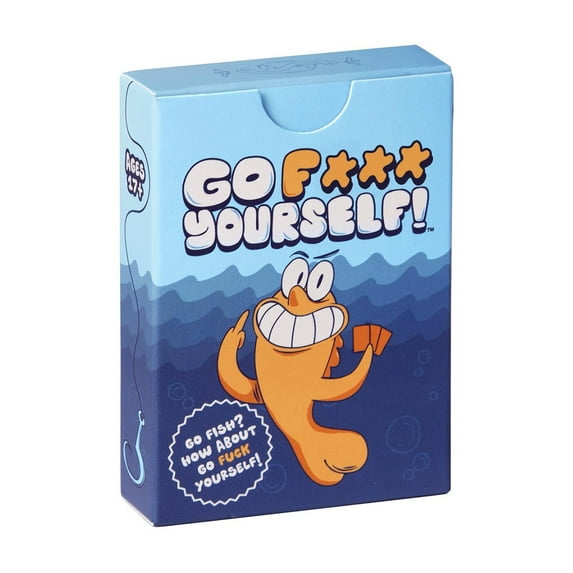 Go F*** Yourself! Adult Go Fish Game, How About Goes F* Yourself, The ...