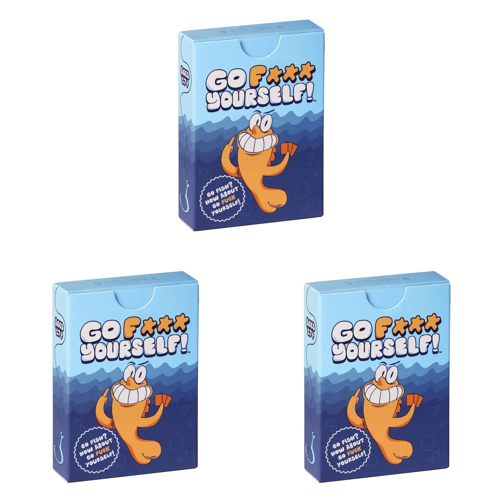Go F*** Yourself! Adult Go Fish Game, How About Goes F* Yourself, The ...