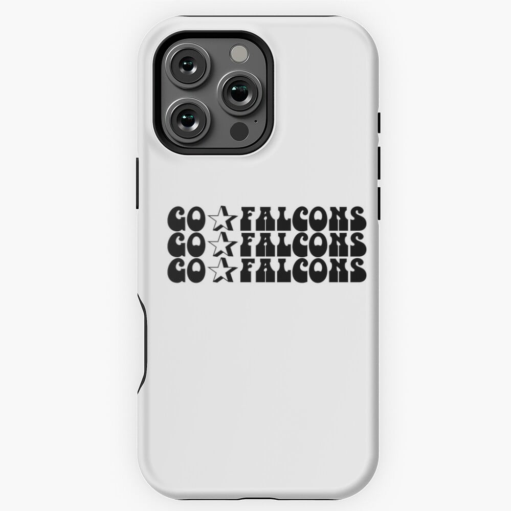 Go Falcons Sports Team Spirit Phone Case for iPhone 16 15 14 13 12 11 ...