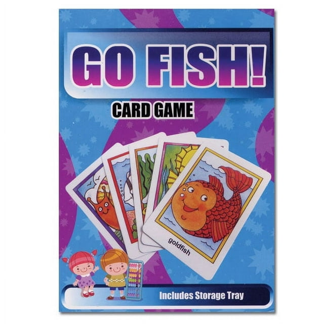 Go Fish Flash Cards- Kids Fishing Playing Game for Children, Classic ...