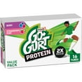 Go-GURT Protein Kids Low Fat Yogurt Value Pack, 2 lbs (16 Tubes ...