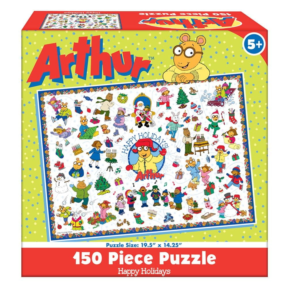 Go! Games, Arthur Happy Holidays 150 Piece Puzzle - Walmart.com