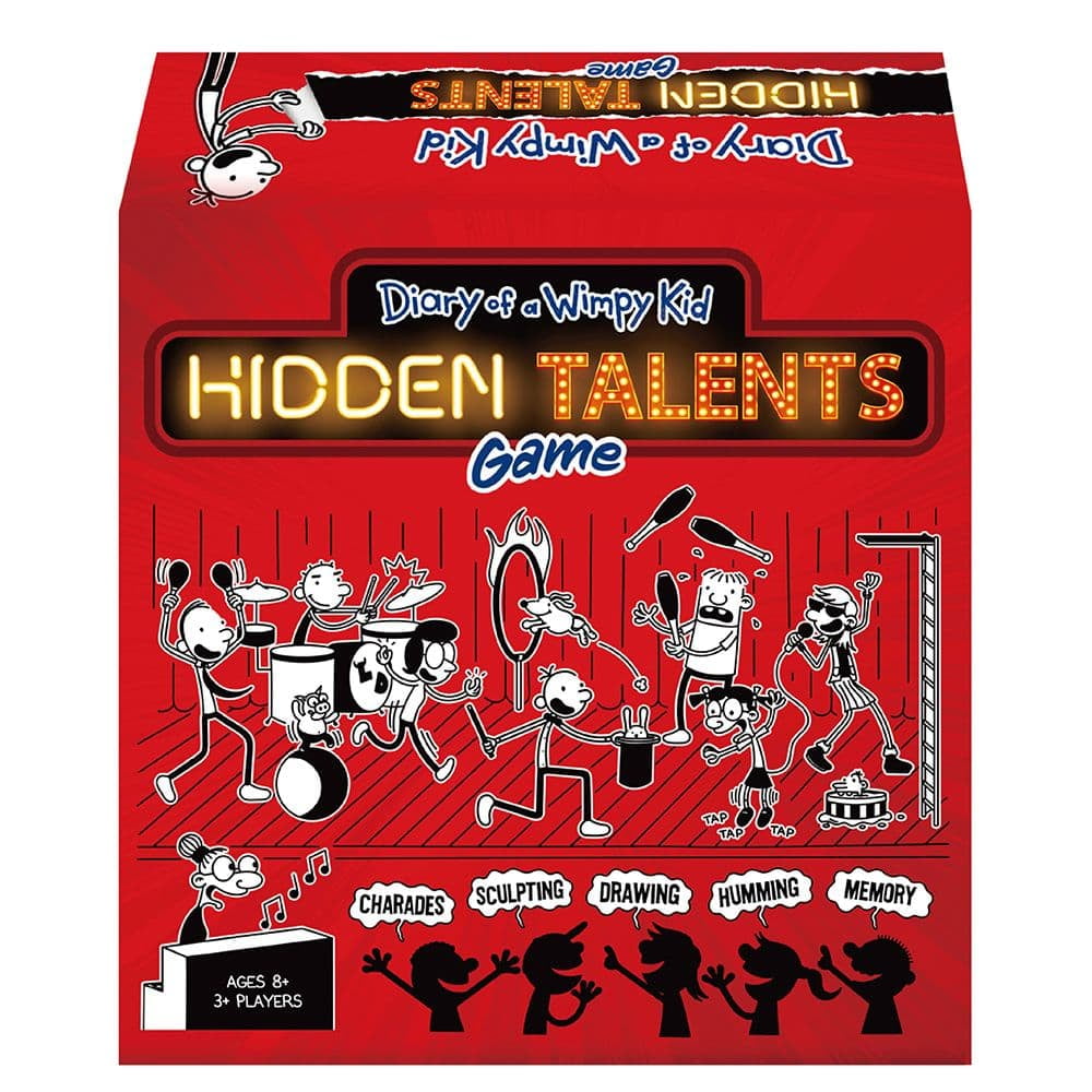 Go! Games, Diary of a Wimpy Kid Hidden Talents Game - Walmart.com