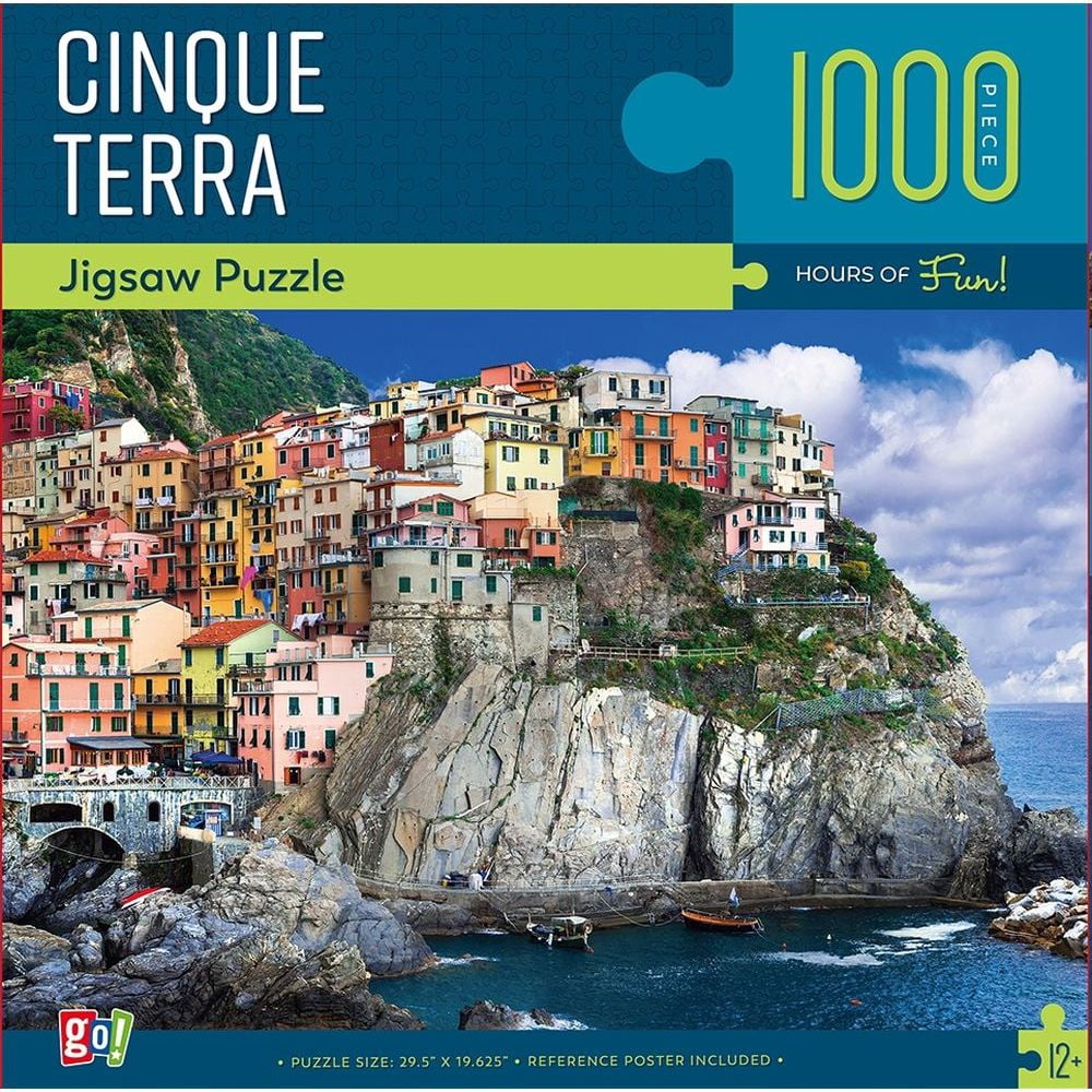 Go! Games, GC Cinque Terre 1000pc Jigsaw Puzzle - Walmart.com
