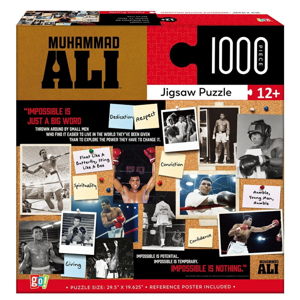 Go! Games, Muhammad Ali 1000 Piece Puzzle - Walmart.com