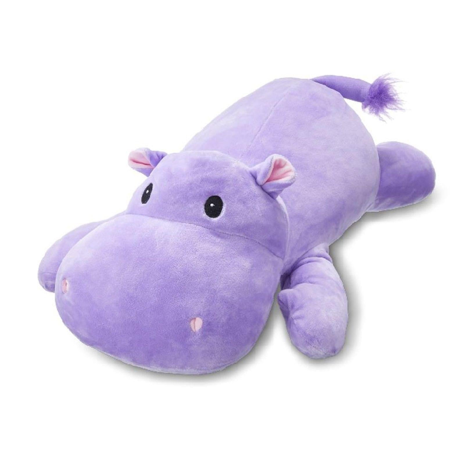 Go! Games Kids' Snoozimals Ernie the Hippo Plush, Ultra-Soft 20in Toy ...