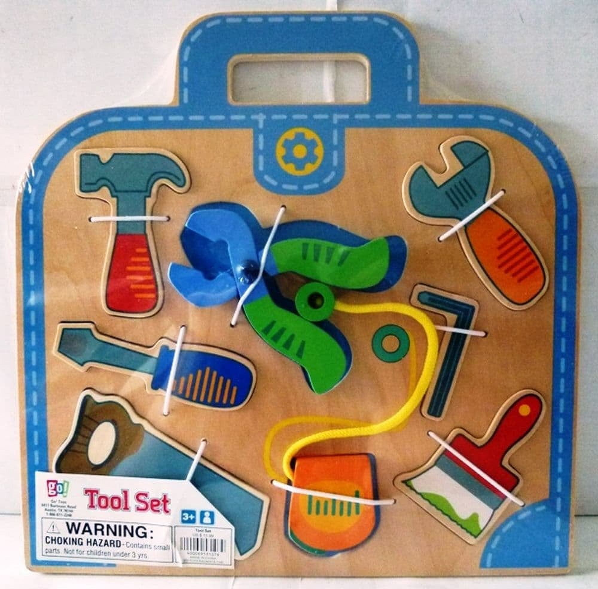 Go! Games, Wooden Puzzle Tool Set - Walmart.com