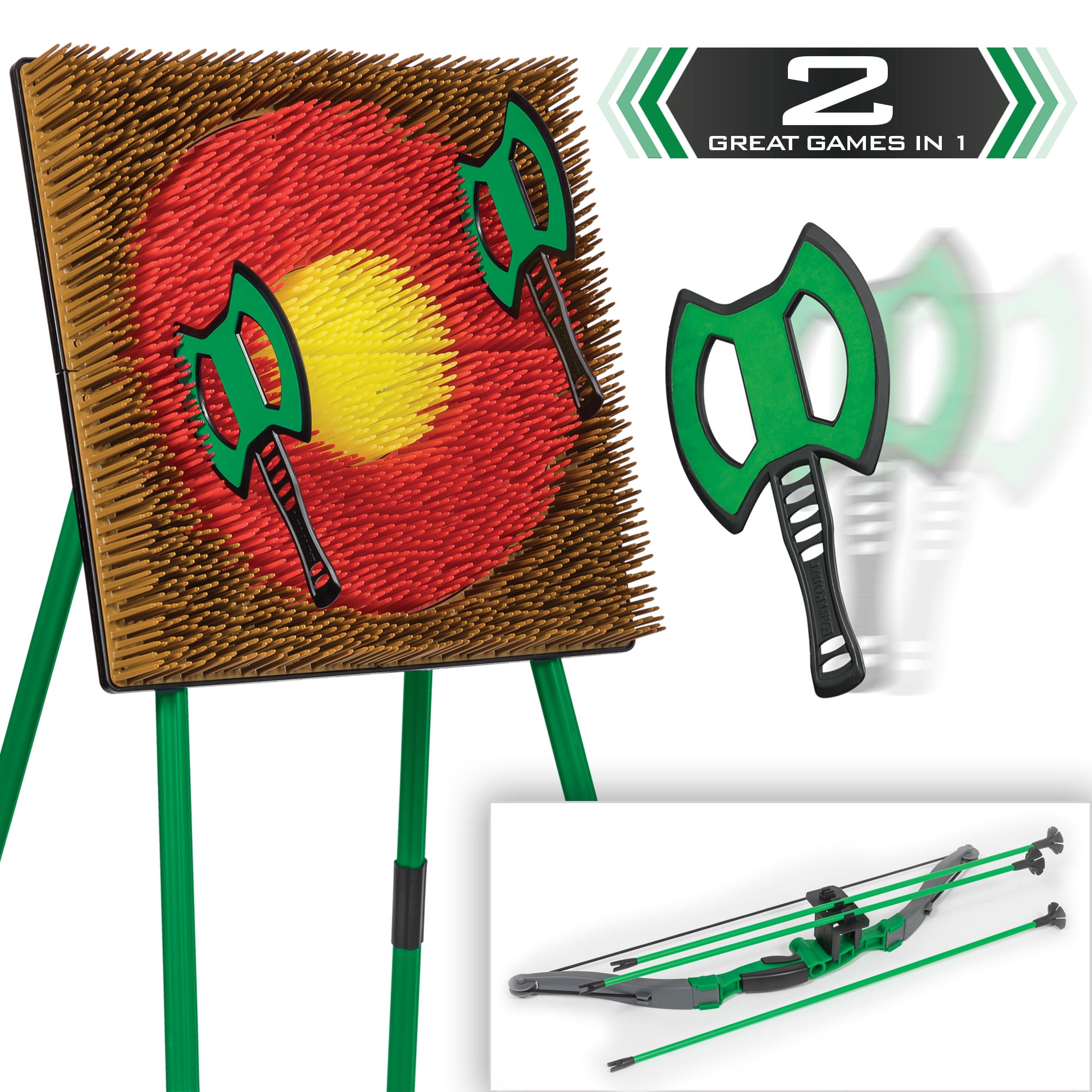 Go! Gater Tomahawk Toss & Archery Set - Outdoor Throwing Game Toy for ...