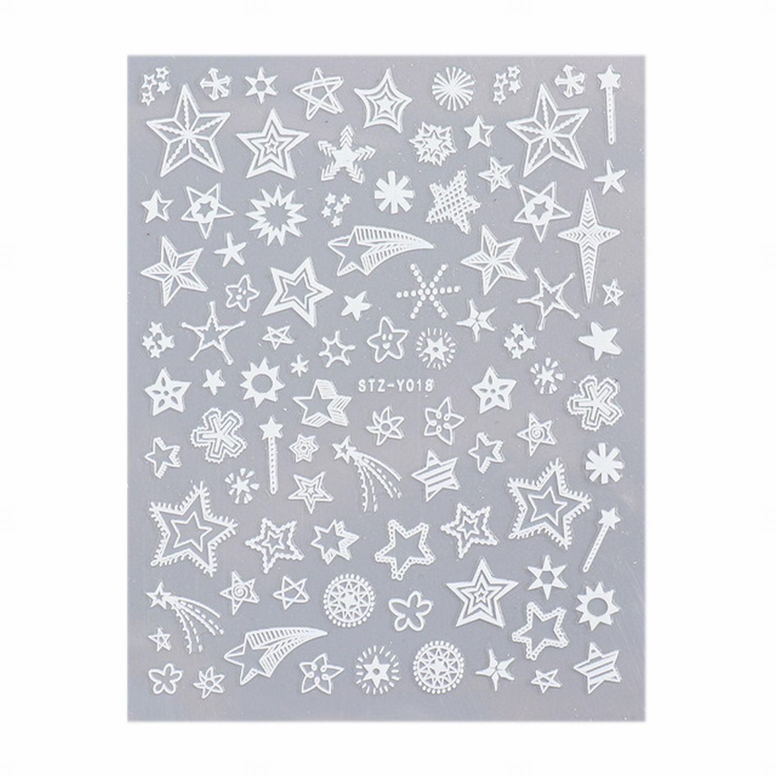 Go Glam Nail Stamper for Girls Nail Stickers Luminous Christmas Series ...