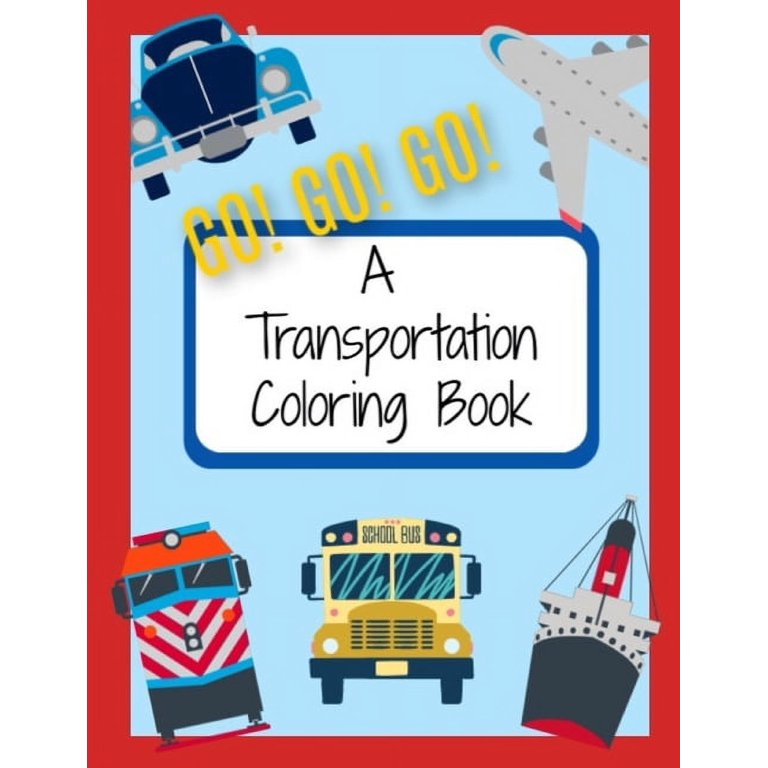 things that go coloring book