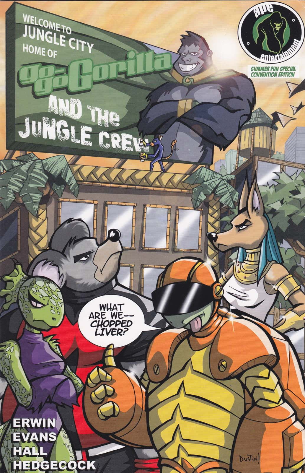 Go-Go Gorilla and the Jungle Crew Summer Special #1C VF ; Ape Comic Book - Walmart.com