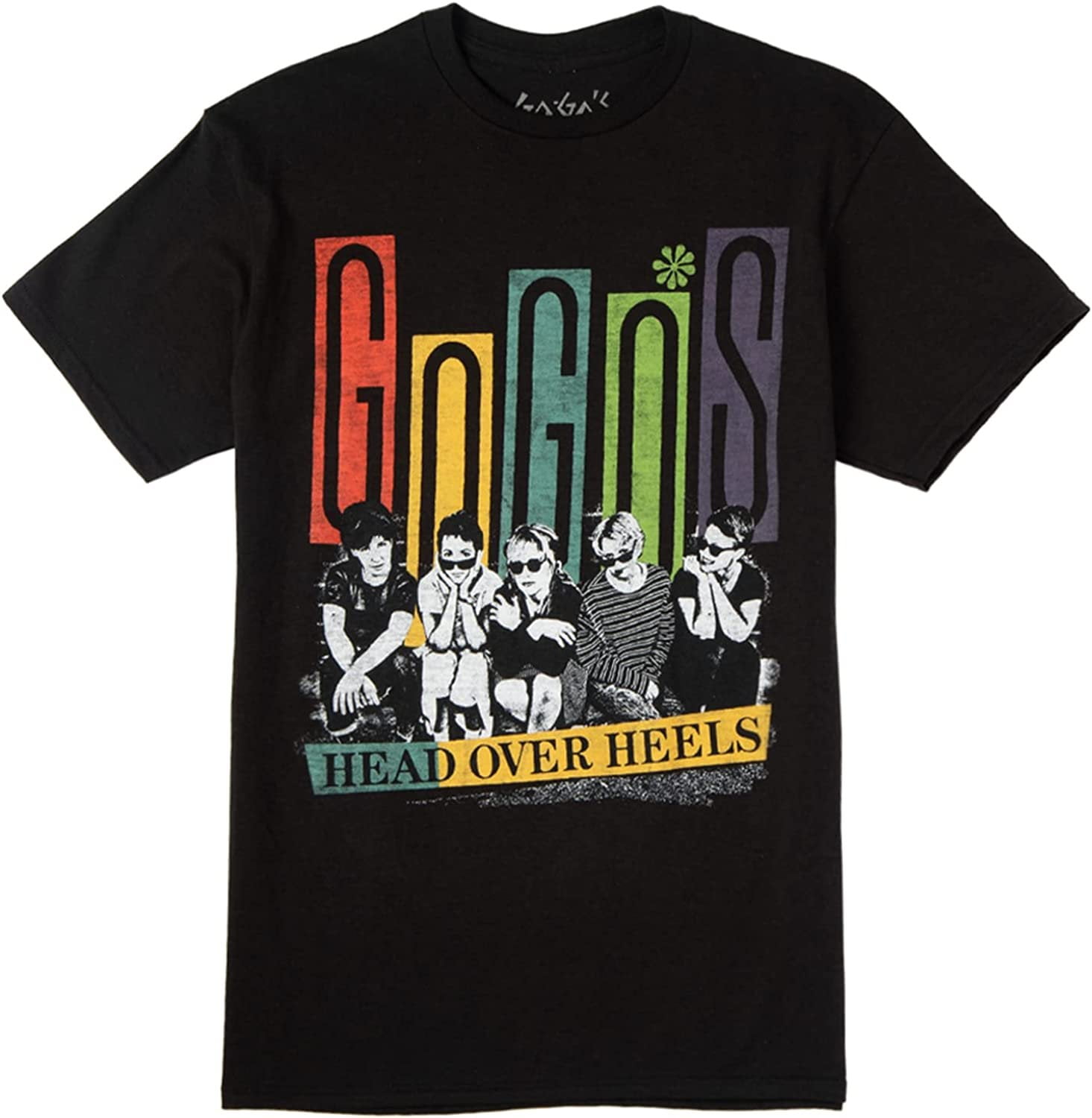 Go-Go's Mens The Rock Shirt - The Belinda Carlisle, Jane Wiedlin, Gina ...