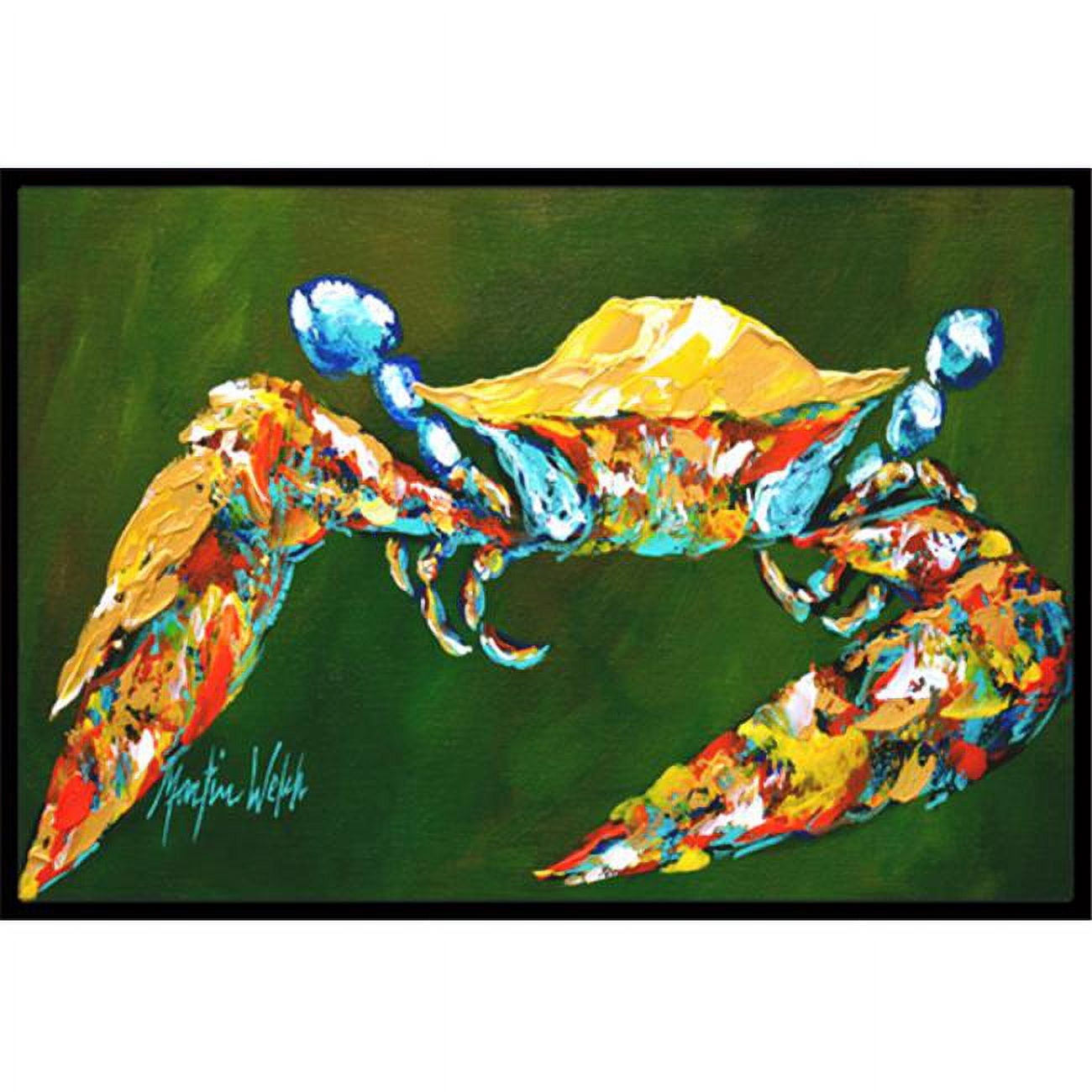 Go Green Crab Indoor or Outdoor Mat - Walmart.com