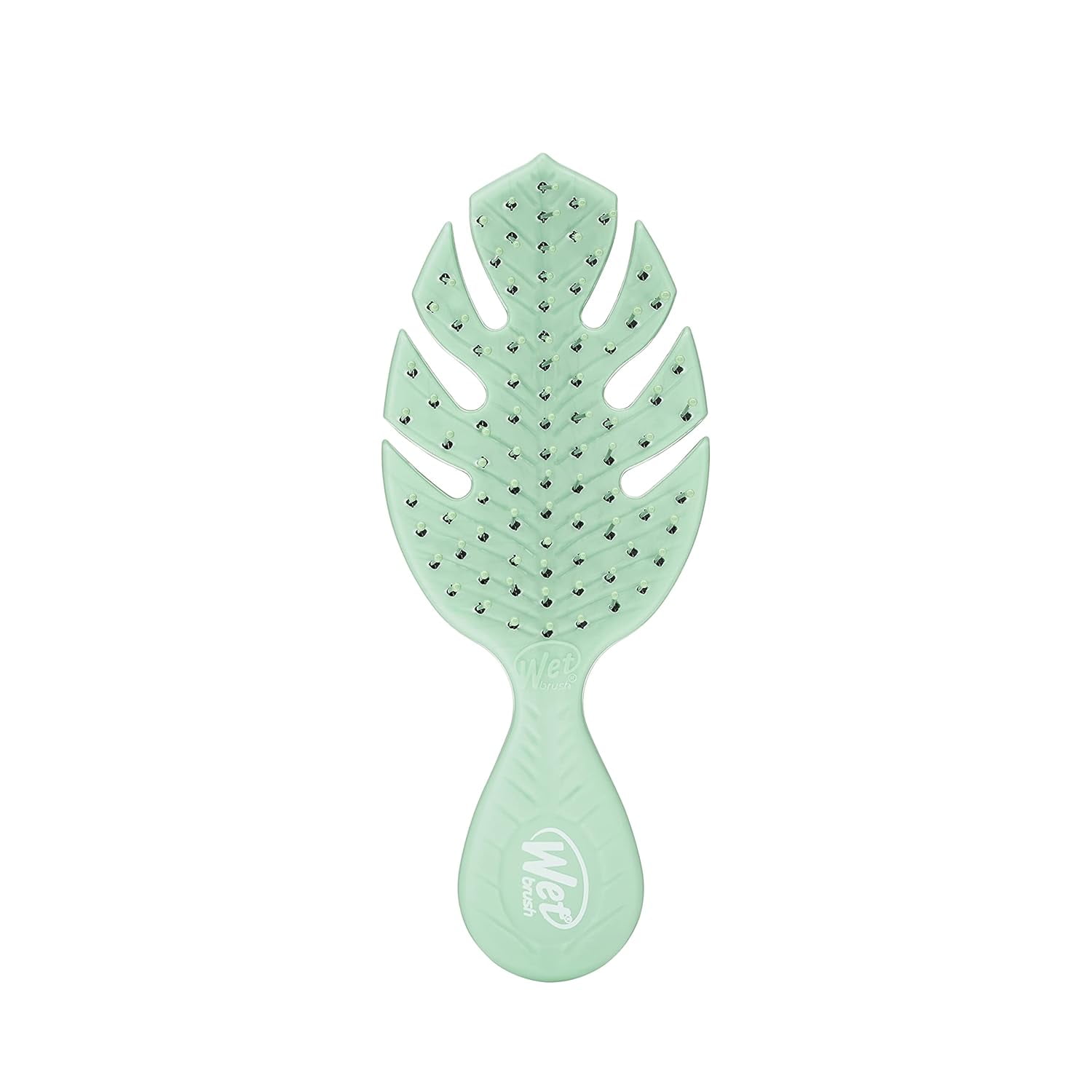 Go Green Mini Detangler, Green - Detangling Travel Hair Brush - Ultra ...