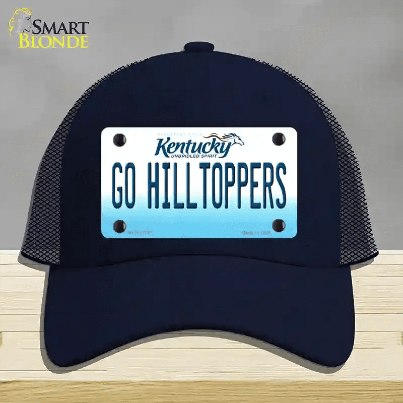 Go Hilltoppers Novelty License Plate Hat Tag Mesh Navy - Walmart.com