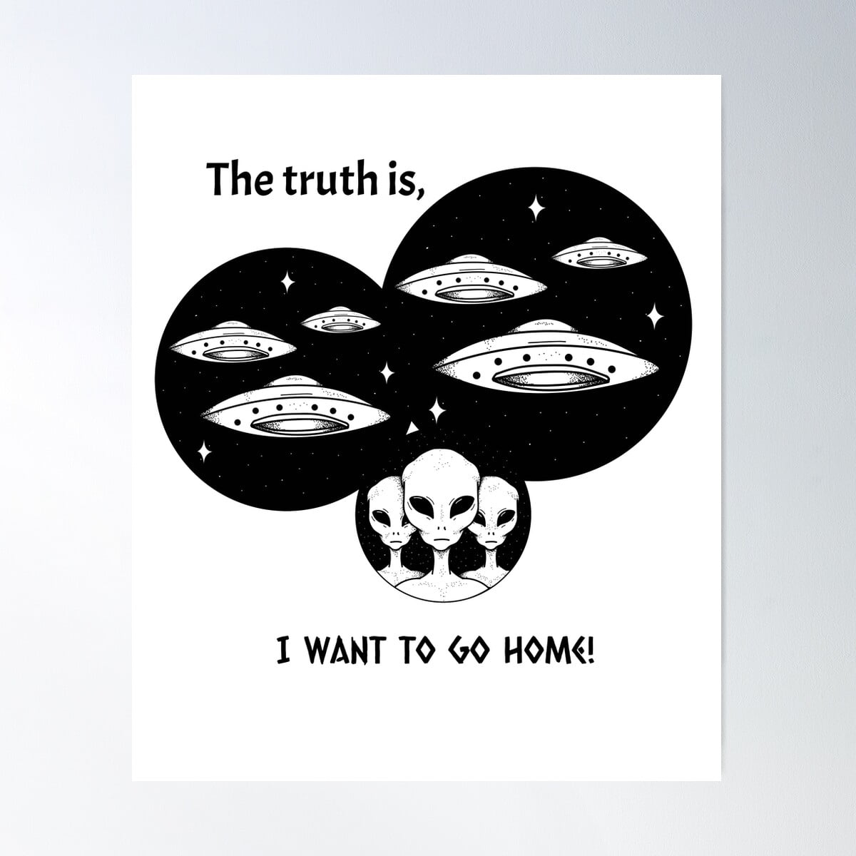 Go Home Poster Wall Art, Modern Wall Decor For Living Room Bedroom ...