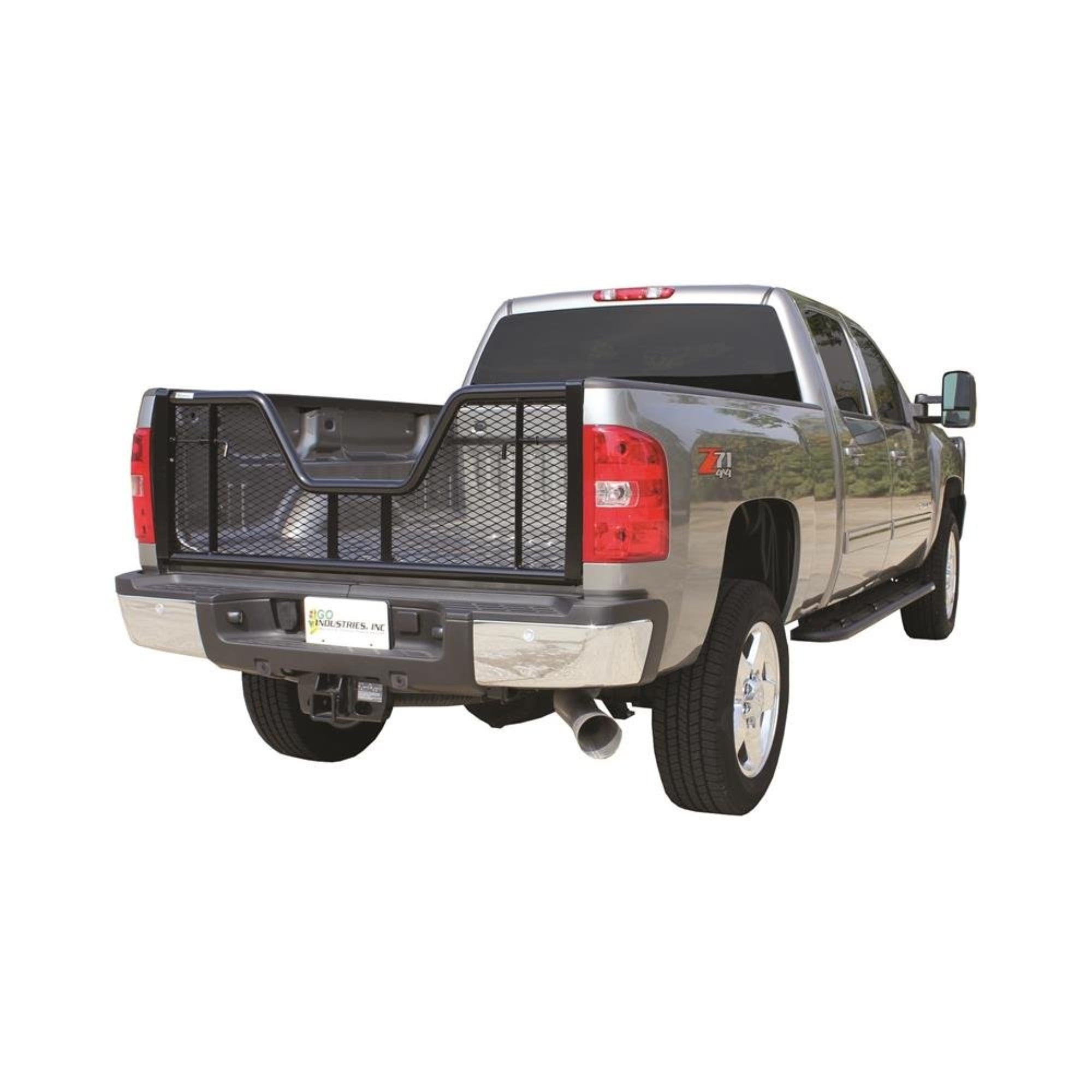 Go Industries Inc. 6682B Air Flow Tailgate, White Painted V Style, for ...