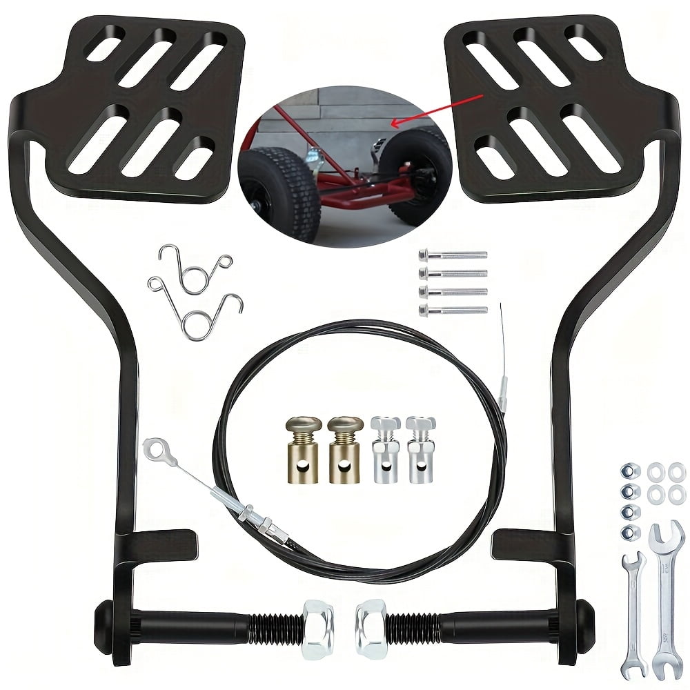 Go Kart Brake & Throttle Pedal Kit for Go Cart Kart Predator 212cc 196 ...