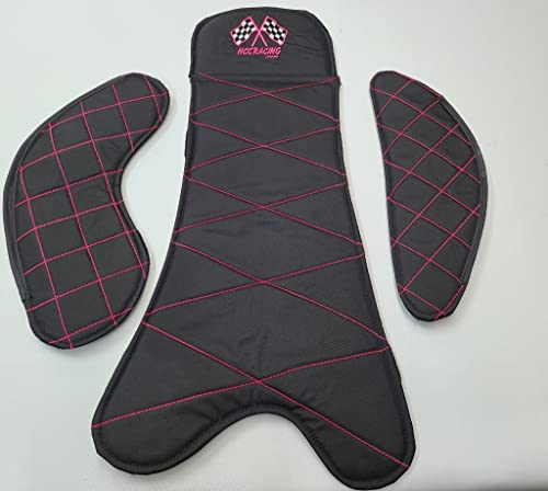 Go Kart-Flat Track-Dirt Racing -Seat Pads Adult Size Pink Design ...