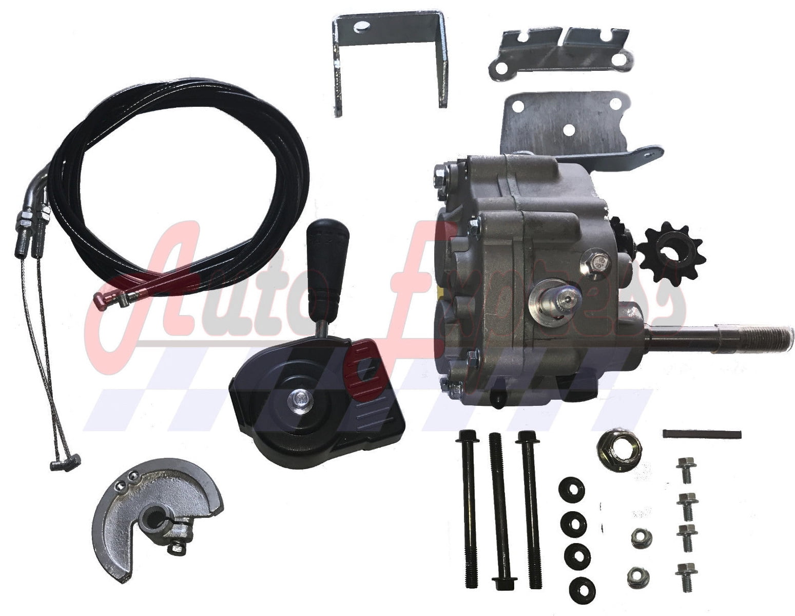 Go Kart Forward Reverse Gear Box Fits 3/4" COMET TAV2 30- 75 40 41 12T ...