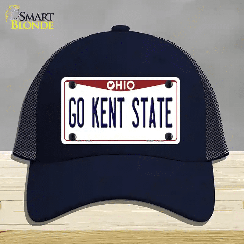 Go Kent State Novelty License Plate Hat Mesh Navy - Walmart.com