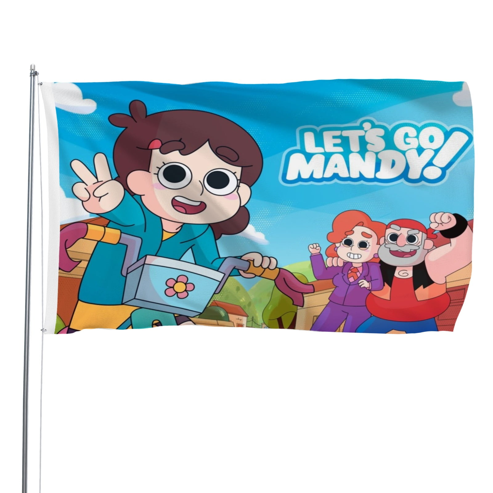 Let's Go, Mandy!-themed Printed Flag Perfect gift for fans, friends ...